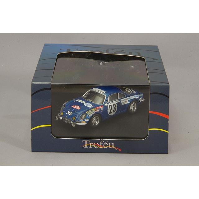 トロフュー 1/43 アルピーヌ ルノー A110 1973 ラリー モンテカルロ 6位 #23 J-F.ピオット/J-L.Marnat ...