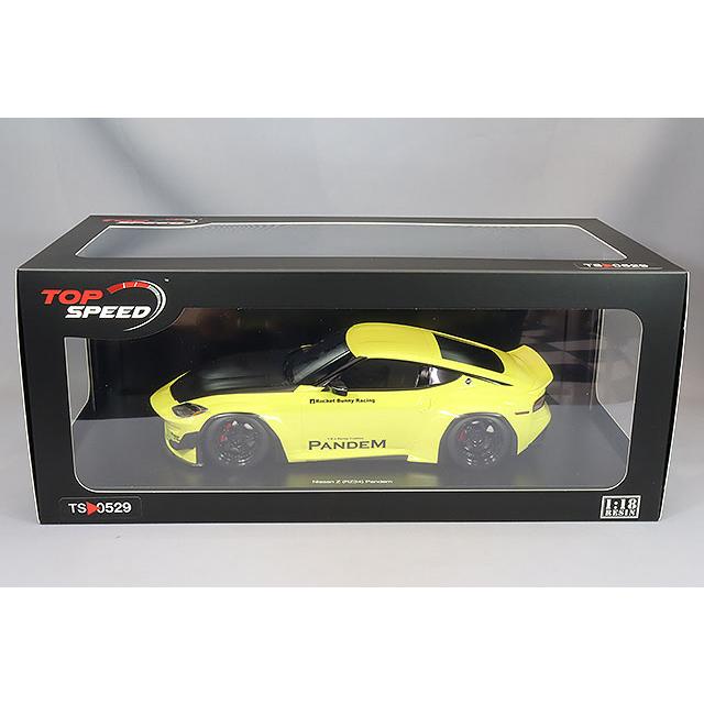 TOPSPEED 1/18 パンデム 日産 Z (RZ34) イカズチイエロー : キッドボックス Yahoo!店 - 通販 - Yahoo!ショッピング