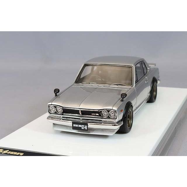VISION 1/43 日産 スカイライン 2000 GT-R (KPGC10) 1971 RSワタナベ8スポークホイール/チンスポイラー シルバー : キッドボックス Yahoo!店 ...
