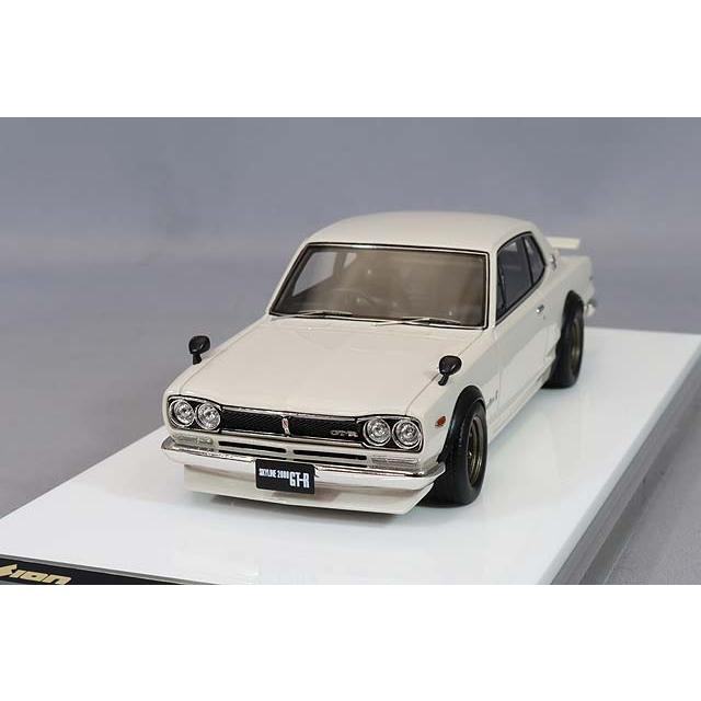VISION 1/43 日産 スカイライン 2000 GT-R (KPGC10) 1971 RSワタナベ8スポークホイール/チンスポイラー アイボリー : キッドボックス Yahoo!店 ...
