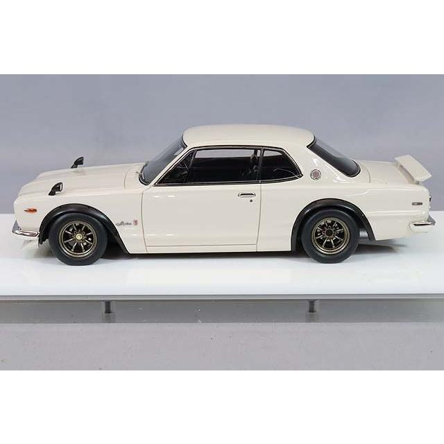 VISION 1/43 日産 スカイライン 2000 GT-R (KPGC10) 1971 RSワタナベ8スポークホイール/チンスポイラー アイボリー : キッドボックス Yahoo!店 ...