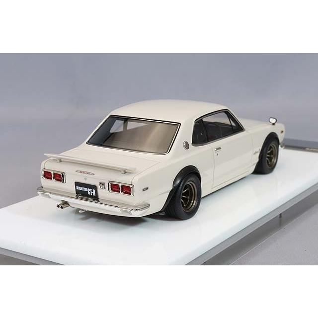 VISION 1/43 日産 スカイライン 2000 GT-R (KPGC10) 1971 RSワタナベ8スポークホイール/チンスポイラー アイボリー : キッドボックス Yahoo!店 ...