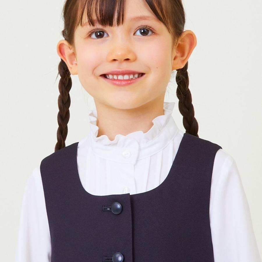 CHOPIN スタンドフリル襟ブラウス 110cm 120cm 130cm (2403-8364) CHOPINblue/ショパンブルー : APRIRE by CHOPIN Yahoo!店 ...