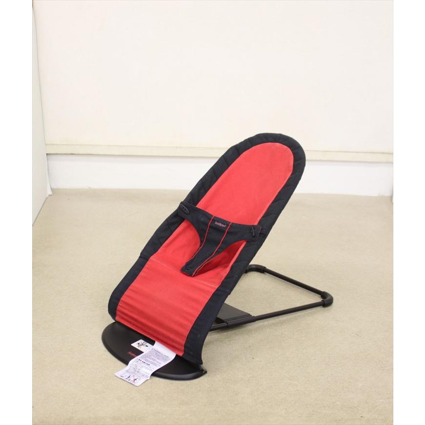 BABYBJORN 送料無料 ベビーシッターバランス ブラック×レッド ベビービョルン バウンサー 生後約1ヶ月〜 軽量コンパクト クリーニング済み : KIDS FAN - 通販 ...