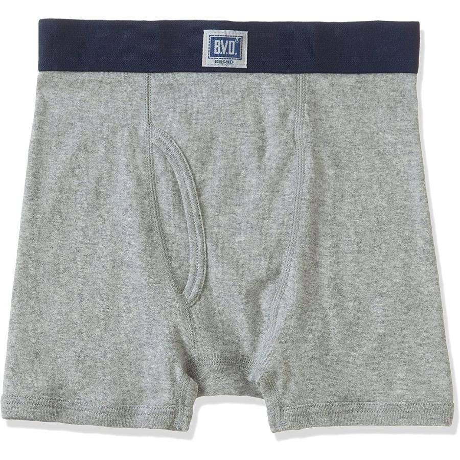 【B.V.D】 BVDジュニア 男児 ボクサーブリーフ ブラック・ブルー・グレー 子供 130・140・150・160 J390 : キッズ ...