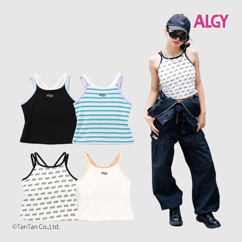 algy 20％OFFセール リブキャミソール マルチボーダー 短丈 アルジー 女の子 肌着 130-160cm キッズ ジュニア ALGY K 2502 57 : 子供服・ベビー服通販 ...
