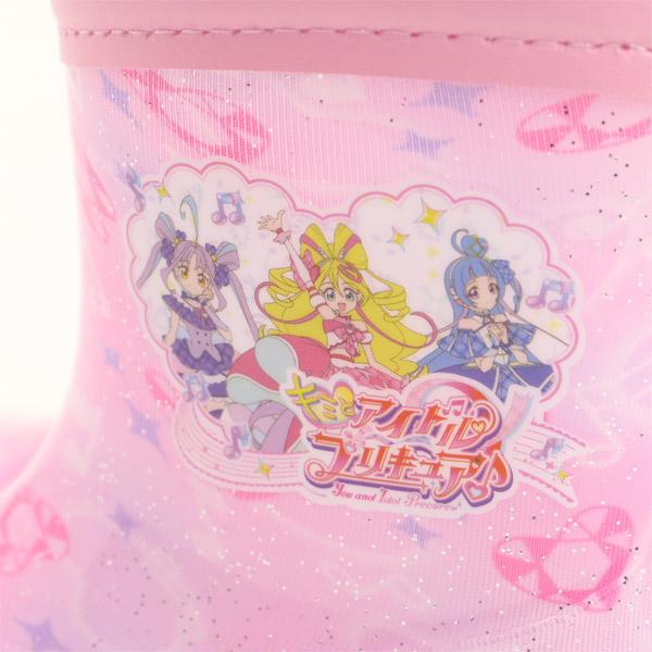 コマリヨー プリキュア レインブーツ キミとアイドルプリキュア♪ レインシューズ 長靴 女の子 キッズ 子供 16-19cm 通園 定番 G 2501 55 C : 子供服・ベビー服通販 ...