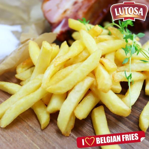 ベルギー産ルトサ社フレンチフライ10mm×10mm 500g Lutosa pom frites Belgium : プレミアムデリカわたせい ...