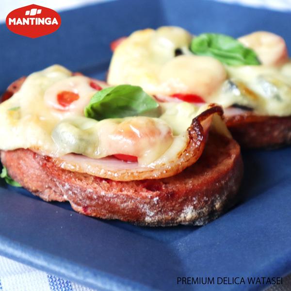 マンティンガ社製スペルト小麦とビートルート入りの手編みブレッド約384g Mantinga spelt bread with ...