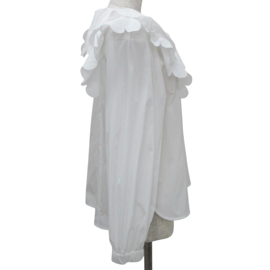 Yori 美品 24SS yori ヨリ たっぷりスカラップブラウス YR21-24018SP サイズ36 ホワイト レディース 古着 中古 : ブランド古着のリュクス - 通販 ...