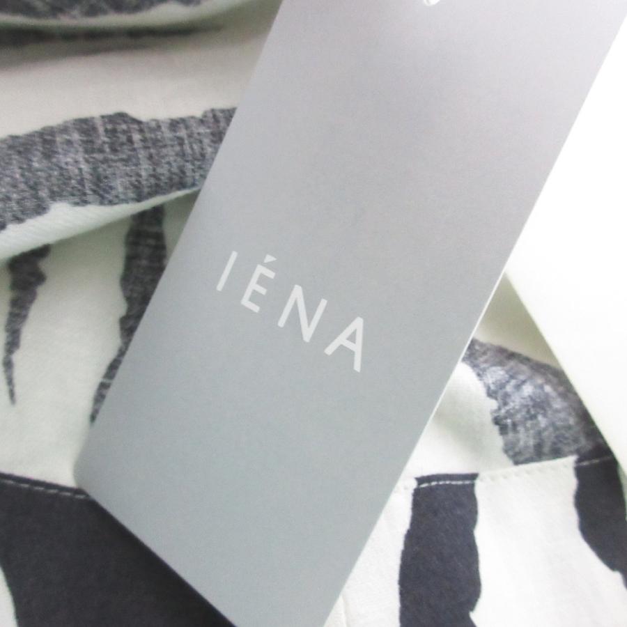IENA 未使用 22SS イエナ パネルAラインワンピース ゼブラ柄 コットンリネン ノースリーブ ロングドレス 22040900823020 38 ナチュラル レディース 古着 中古 ...