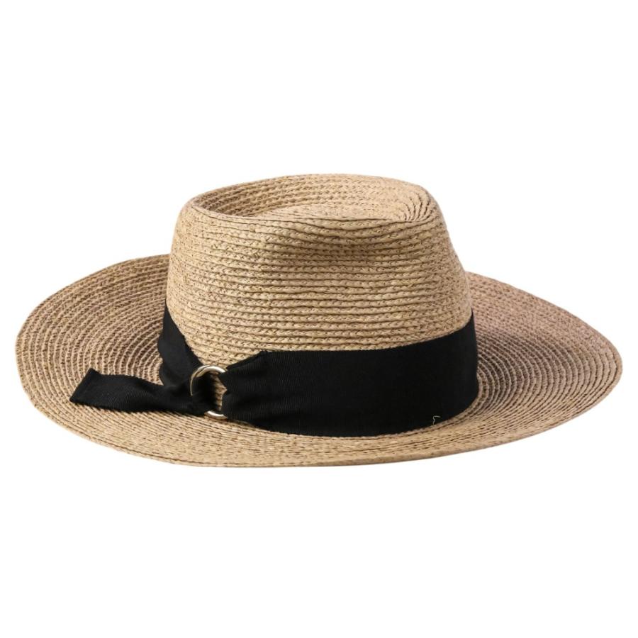 Helen Kaminski 未使用 HELEN KAMINSKI ヘレンカミンスキー PLATH ラフィア ハット ワンサイズ ベージュ ブラック レディース 古着 中古 : ブランド古着の ...