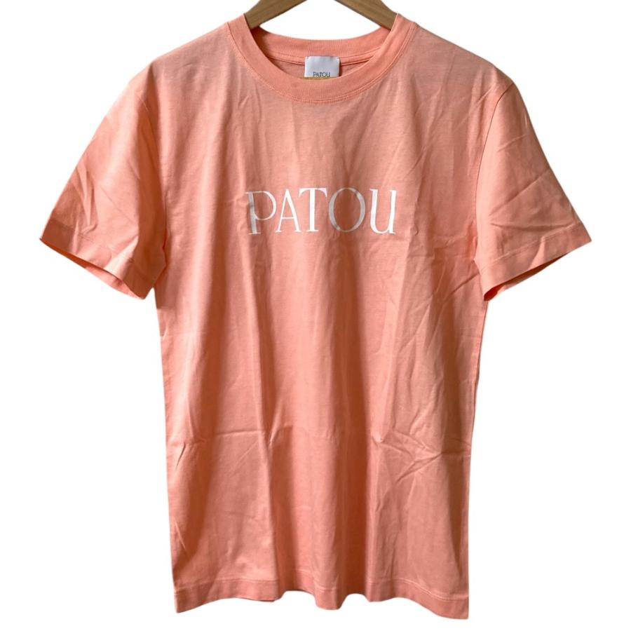 PATOU 美品 24SS パトゥ ロゴプリント ショートスリーブ Tシャツ カットソー XS ピンク レディース 古着 中古 : ブランド古着のリュクス - 通販 - Yahoo!ショッピング
