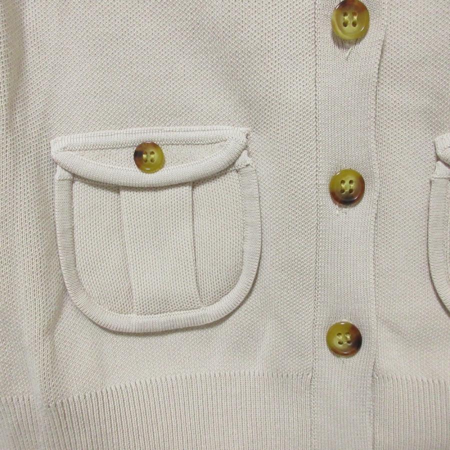 TSURU by Mariko Oikawa 新品同様 25SS By MARIKO OIKAWA ツルバイマリコオイカワ Lilibet ニットジレ ベスト F ベージュ レディース 古着 ...