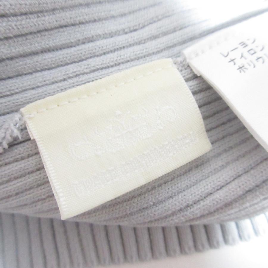 GRACE CONTINENTAL 未使用 25SS グレースコンチネンタル バイカラーリブニットトップ 0125243206 サイズ36 ブルー レディース 古着 中古 : ブランド古着の ...