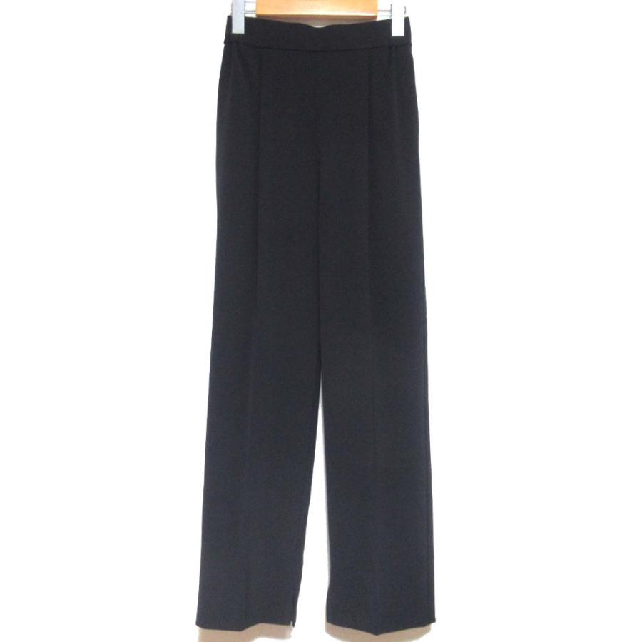 Yori 美品 24SS yori ヨリ セレモニーハンサムパンツ ストレッチ イージーパンツ YR22-24024SP 36サイズ ブラック レディース 古着 中古 : ブランド古着の ...