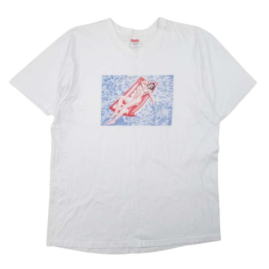 Supreme（シュプリーム） 良品 22ss Supreme FLOAT TEE Tシャツ 半袖 フロート プリント カットソー M 白 ...