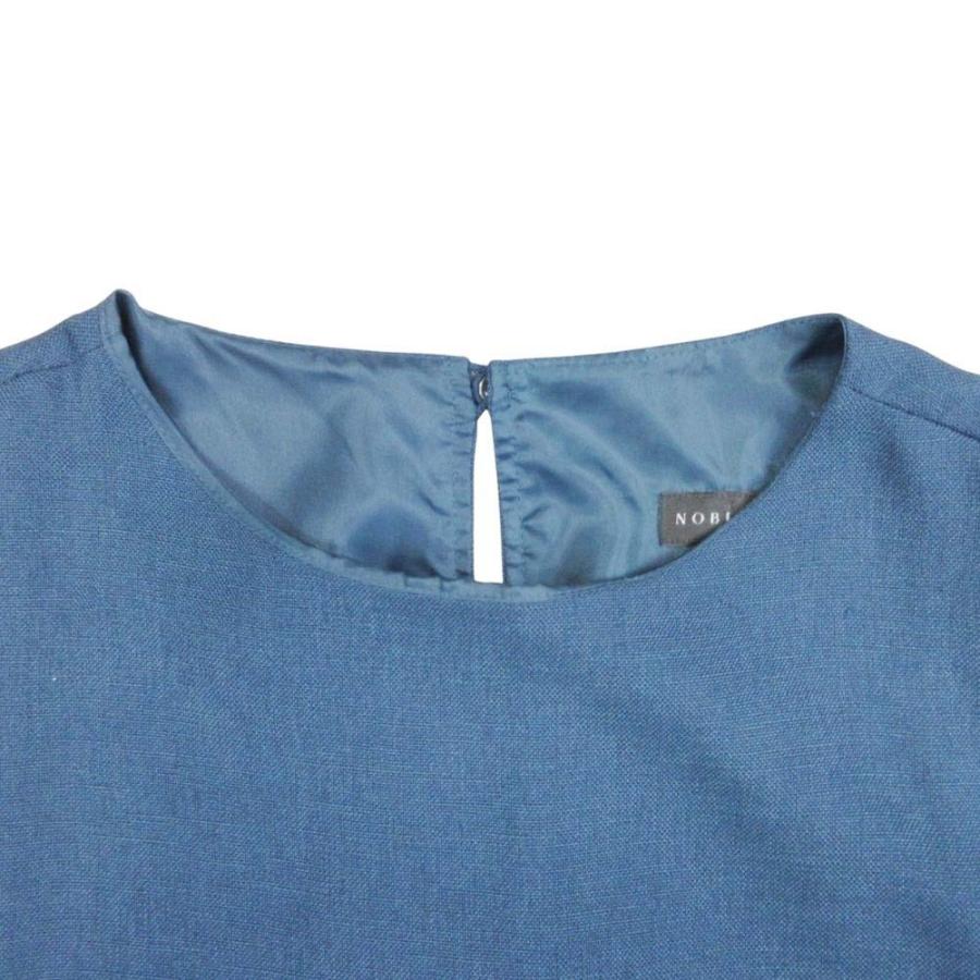 Spick and Span Noble（スピックアンドスパンノーブル） 良品 Spick&Span NOBLE ノーブル ノースリーブ リネンライク タック ワンピース ドレス セミタイト ...