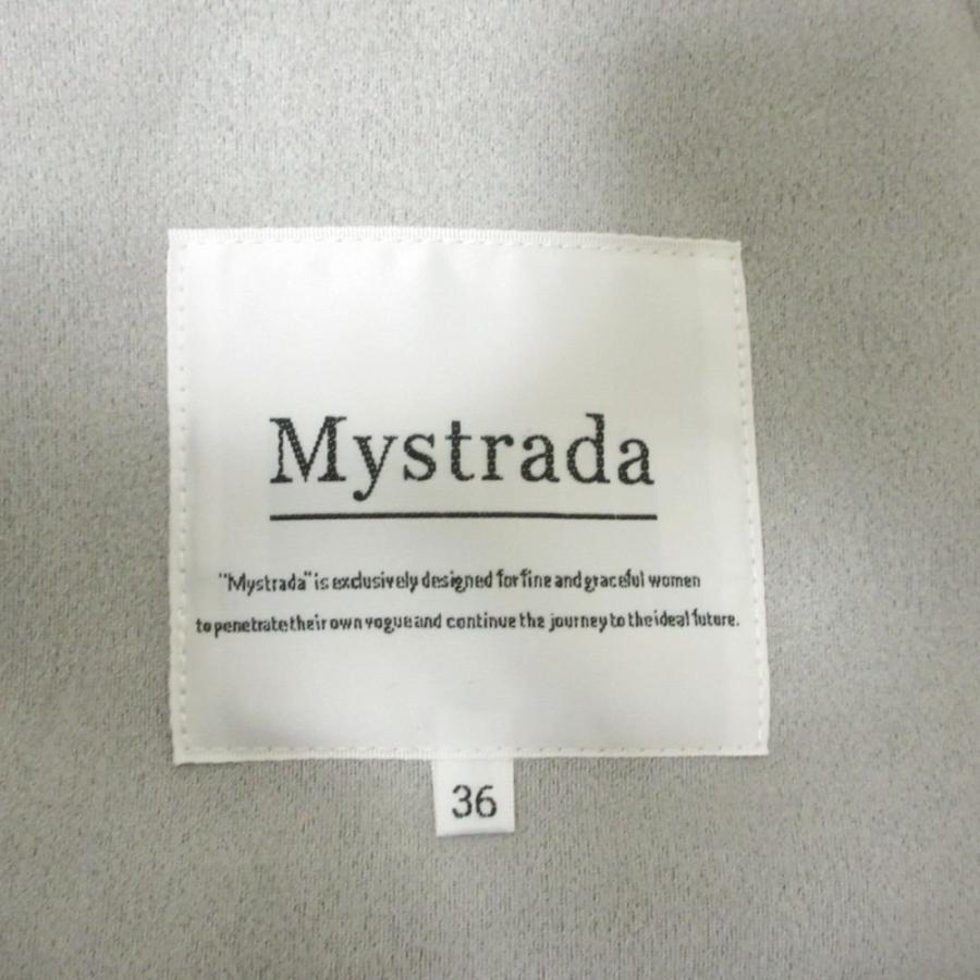 美品 Mystrada マイストラーダ 22AW ショート ボア ライダースジャケット フリース ブルゾン 36 グレー レディース 古着 中古 : ブランド古着のリュクス - 通販 ...