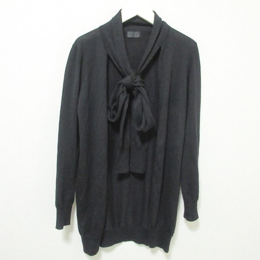 Paul Smith BLACK 美品 Black ポールスミスブラック 羽織 ボウタイ ニット カーディガン M ブラック レディース 古着 中古 : ブランド古着のリュクス - 通販 ...