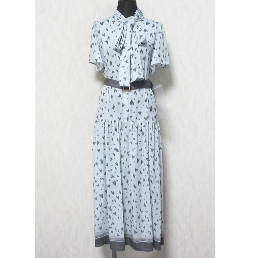 未使用 24AW Diagram ダイアグラム グレースコンチネンタル ハートレオパードプリントワンピース 0324331061 36 ブルー レディース 古着 中古 : ブランド古着の ...