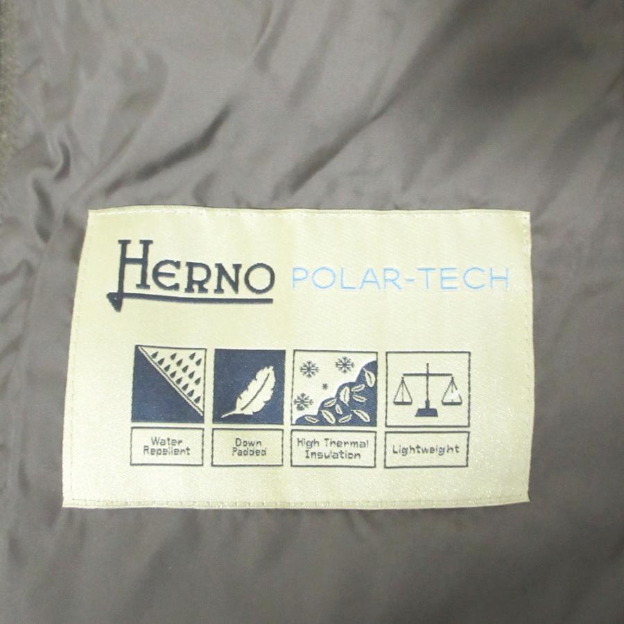 HERNO 美品 21AW Herno ヘルノ POLAR-TECH フード2WAY ロングダウンコート 40 グレー レディース 古着 中古 : ブランド古着のリュクス - 通販 ...