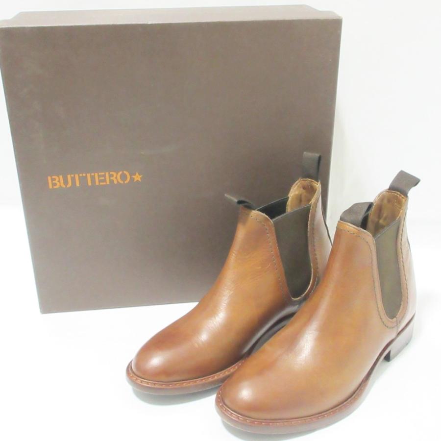 BUTTERO 未使用 ブッテロ B4842 レザー サイドゴア ショートブーツ 35 約22.0cm ブラウン レディース 古着 中古 : ブランド古着のリュクス - 通販 - Yahoo ...