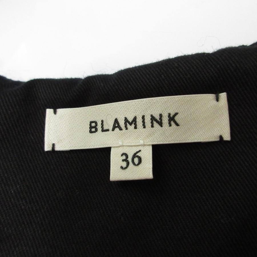 BLAMINK 美品 ブラミンク ノースリーブ ストラップ ツイードブラウス 7921-230-0238 36 ブラック レディース 古着 中古 : ブランド古着のリュクス - 通販 ...