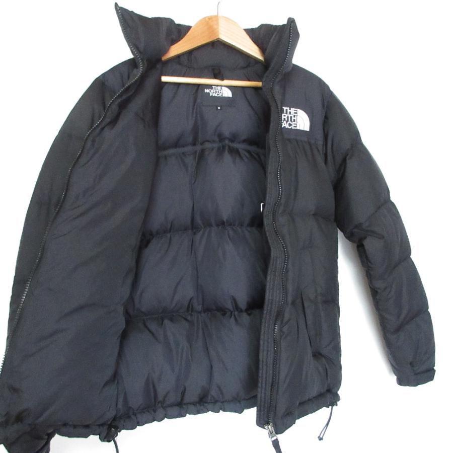 【中古】ザノースフェイス ND91841 ヌプシ ダウン ジャケット ナイロン ロゴ 厚手 XLサイズ 黒 ブラック メンズ THE NORTH FACE（ザ ノースフェイス） 美品 ノースフェイス Nuptse