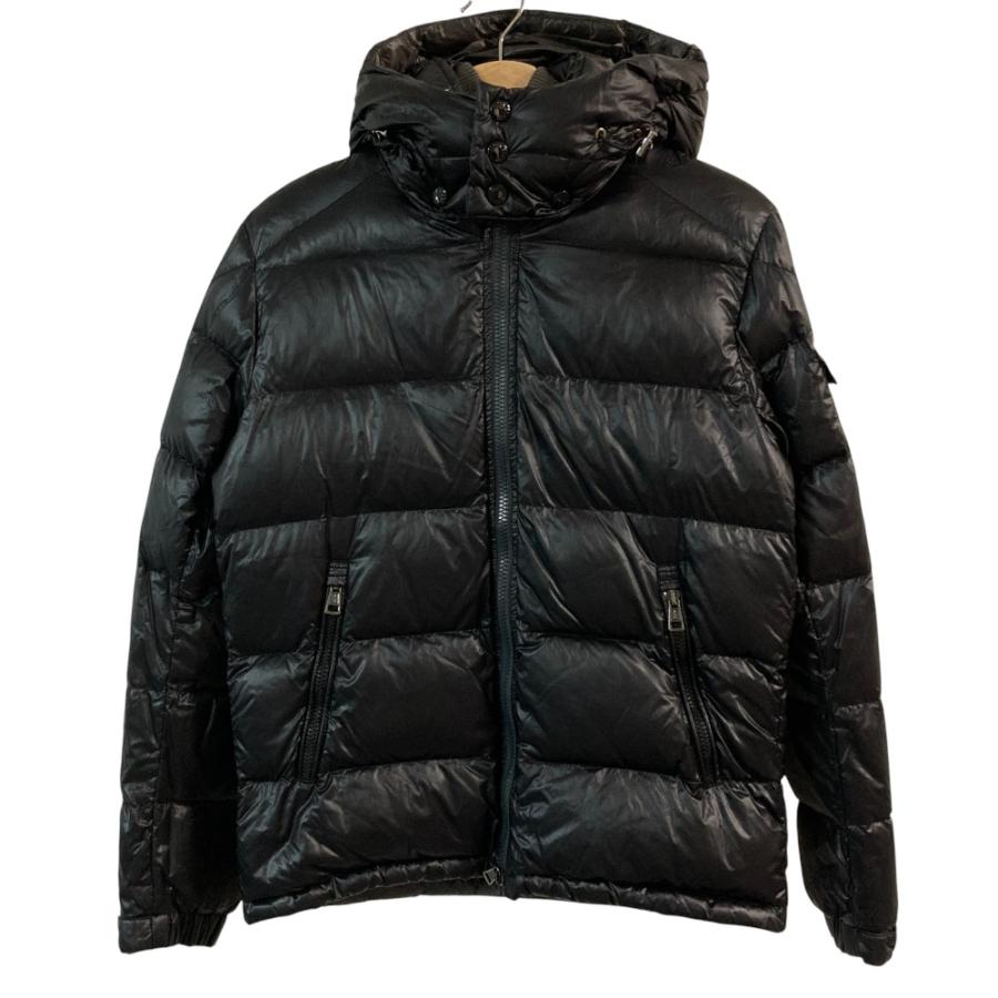 MONCLER（モンクレール） 美品 ZIN ダウンジャケット サイズ0 ブラック メンズ レディース 古着 中古 : ブランド古着のリュクス ...