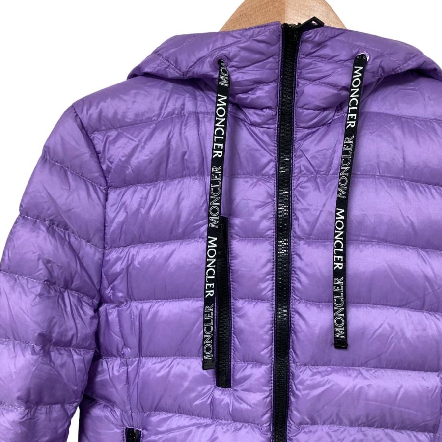 MONCLER（モンクレール） 美品 SEOUL ダウンジャケット E10934538199 1サイズ パープル レディース 古着 中古 ...