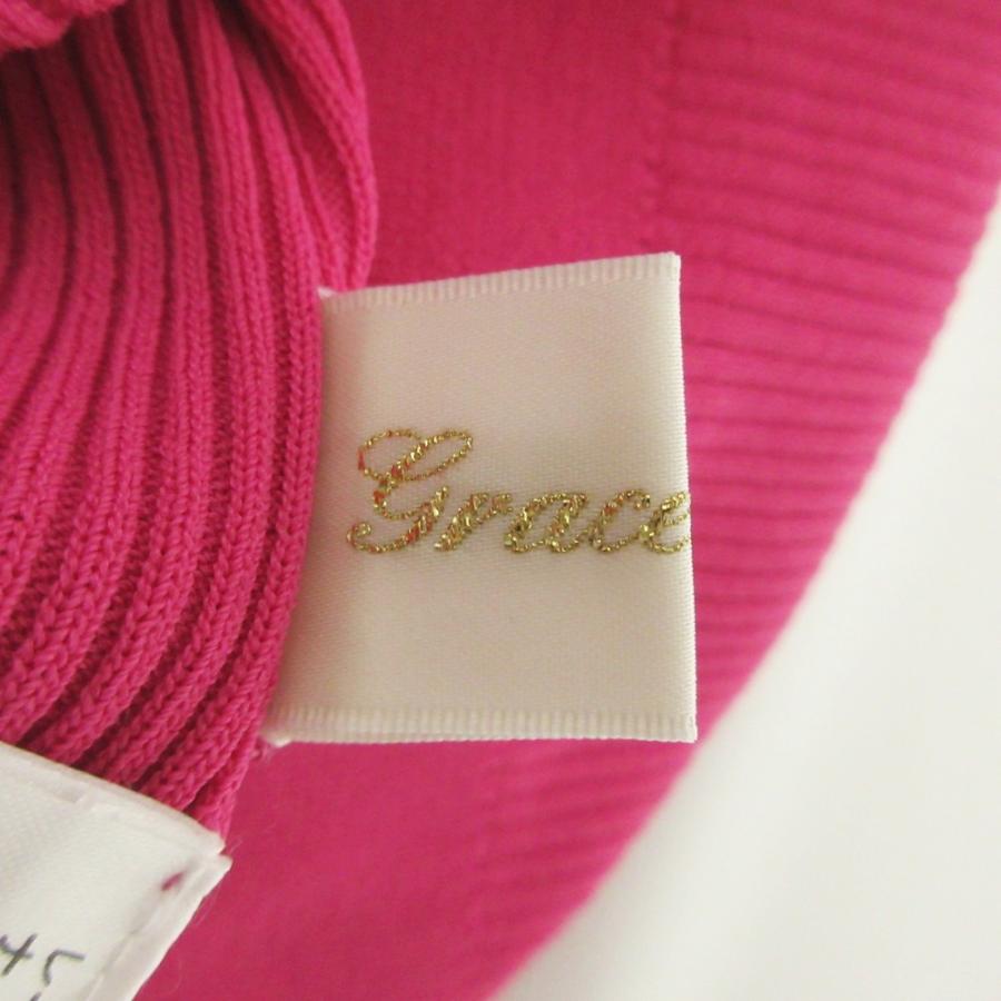 GRACE CLASS 未使用 23AW Grace Class グレースクラス ハーフスリーブ リブニットトップ セーター 36 ピンク レディース 古着 中古 : ブランド古着のリュクス ...