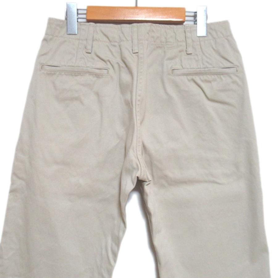美品 TOYS McCOY トイズマッコイ 岡本博 H.OKAMOTO Steve McQueen ボタンフライ チノパンツ W32 ベージュ ...