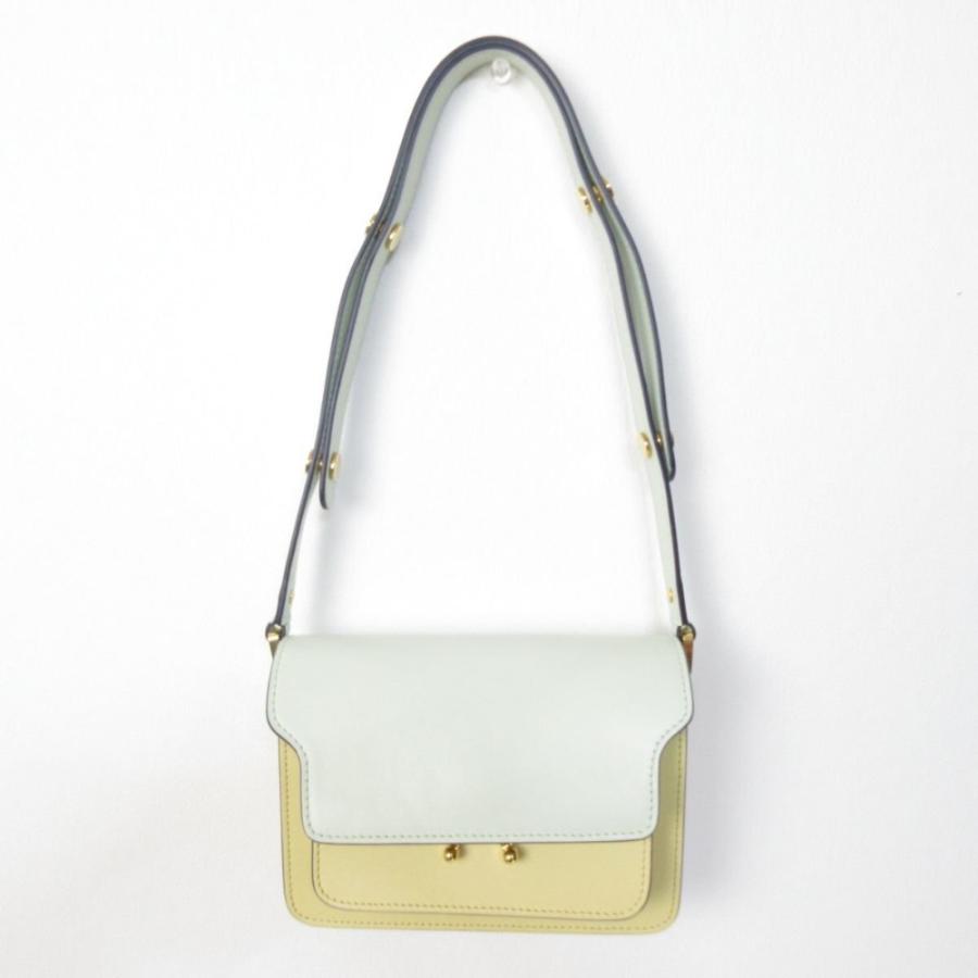 MARNI 美品 マルニ TRUNK トランク レザー 2WAY ハンドバッグ ショルダーバッグ ポシェット SBMPS01U67 マルチカラー レディース 古着 中古 : ブランド古着の ...