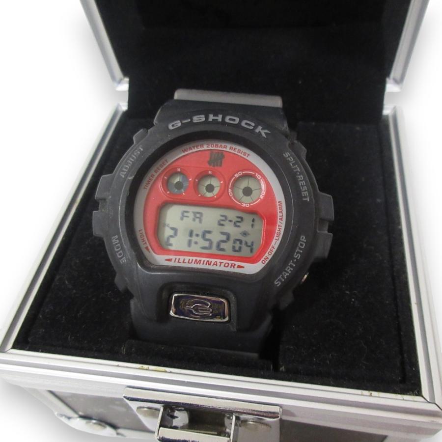 美品 CASHIO カシオ G-SHOCK×UNDEFEATED コラボ 三つ目クロノグラフ クォーツ 腕時計 メンズウォッチ DW ...
