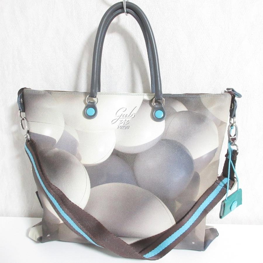 GABS 良品 Gabs ガブス G3 3WAY ハンドバッグ トートバッグ エコバッグ付き ブラウン系 レディース 古着 中古 : ブランド古着のリュクス - 通販 - Yahoo!ショッピング