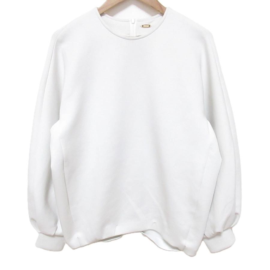 MUSE de Deuxieme Classe 美品 24SS ミューズ ドゥーズィエムクラス dumblefit クルーネック プルオーバー スウェット F ホワイト レディース 古着 中古 ...