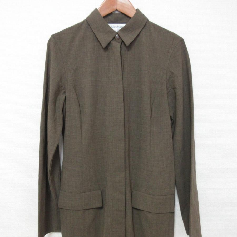 Max Mara（マックスマーラ） 良品 ストレッチシャツワンピース サイズ