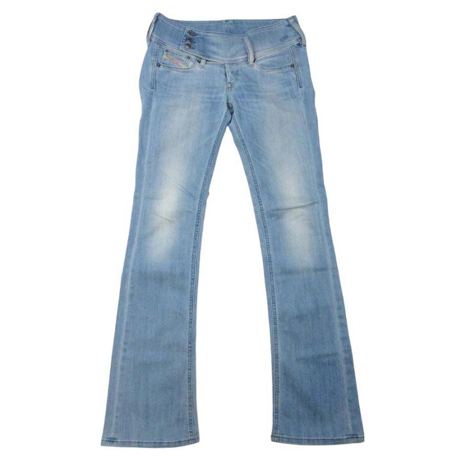 DIESEL 良品 ディーゼル cherock チェロック ブーツカット デニム ジーンズ Gパン ボタンフライ ウォッシュ W26 L30 ...