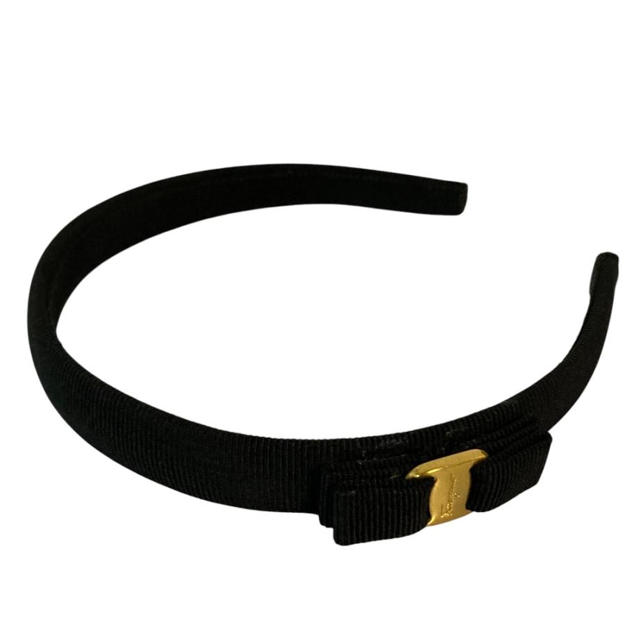 美品 Salvatore Ferragamo サルヴァトーレフェラガモ ヴァラ リボン