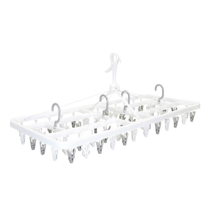 東和産業 A MSサイドフック付角ハンガー60P ホワイト : 黄色いハチ - 通販 - Yahoo!ショッピング