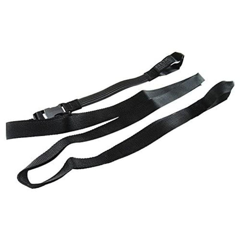 ROK straps (ロックストラップ) Easy Loops（イージーループ）フックなし ストレッチ ストラップ ブラック ROK004 : 黄色いハチ - 通販 - Yahoo!ショッピング