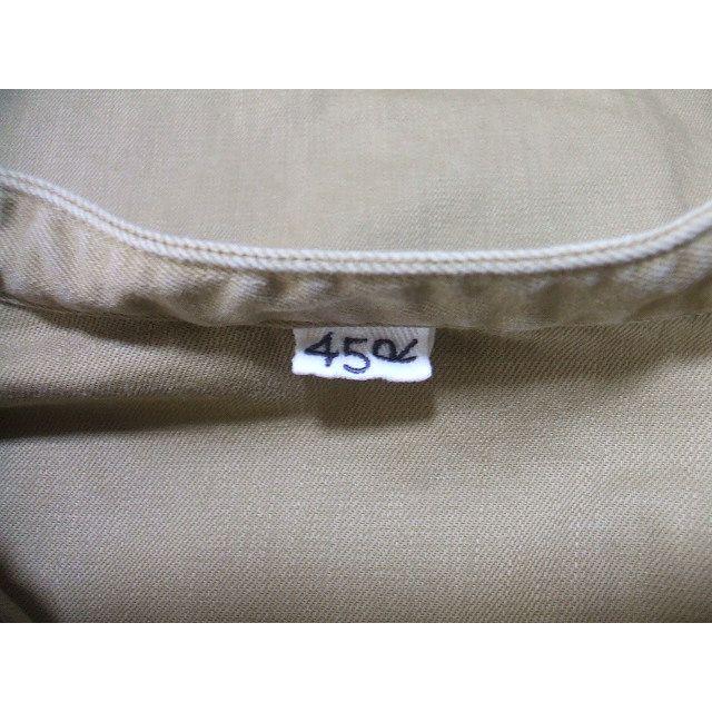 45R 45R/45rpm 秋バスクの908オーシャンスモックプル ワンピース ベージュ カーキ フォーティーファイブアールピーエム 2-0708M 197886 : ブランド古着の専門店 ...