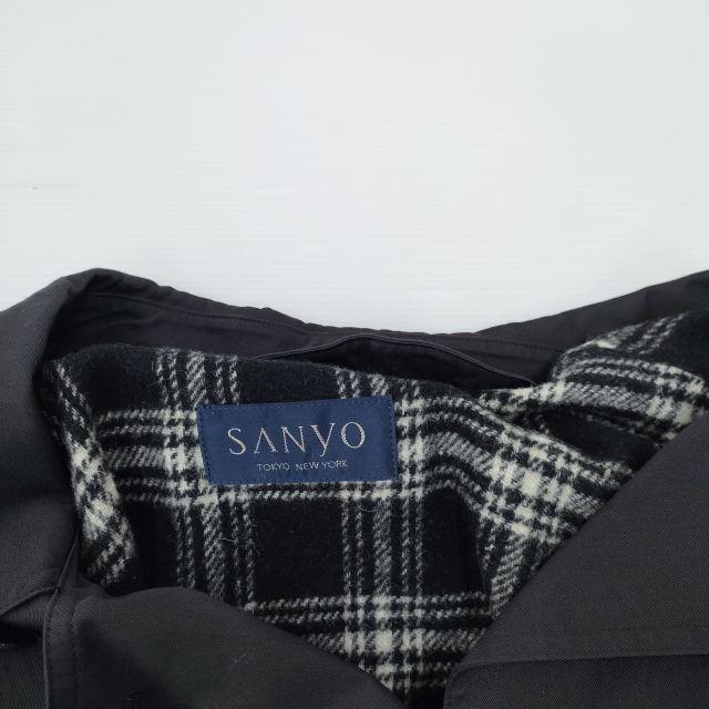 SANYO サンヨーコート 三陽商会 ライナー付きトレンチコート サイズ9AR ブラック レディース サンヨー 3-0115T 209616 : ブランド古着の専門店 ジージー - 通販 ...