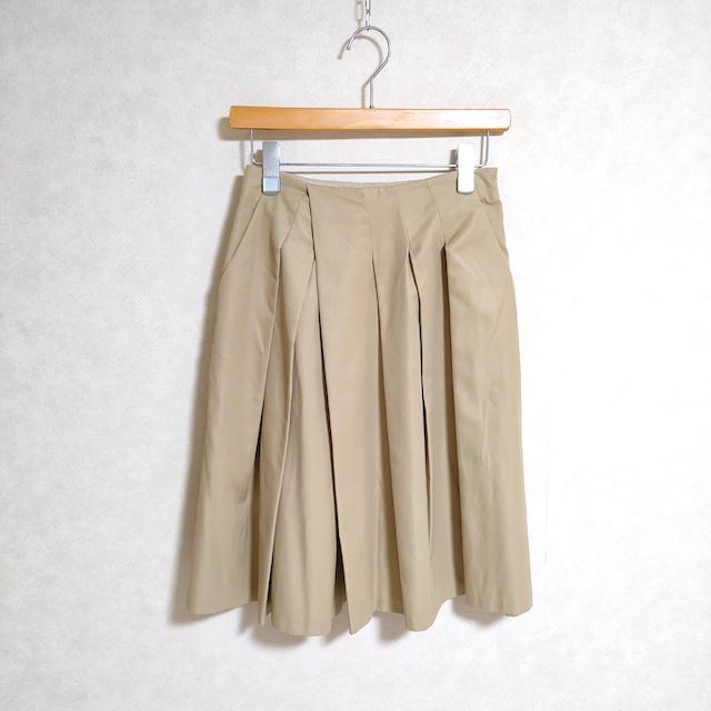 ROPE' mademoiselle タック サイズ38 スカート ベージュ ロペ 3-0613G 216581 : 216581 ...