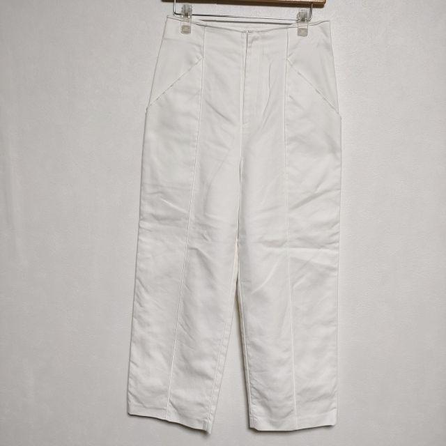 Spick and Span Noble ハイウエスト 38 コットン パンツ ホワイト スピック＆スパン ノーブル 4-0215G 221901 : ブランド古着の専門店 ジージー - 通販 ...