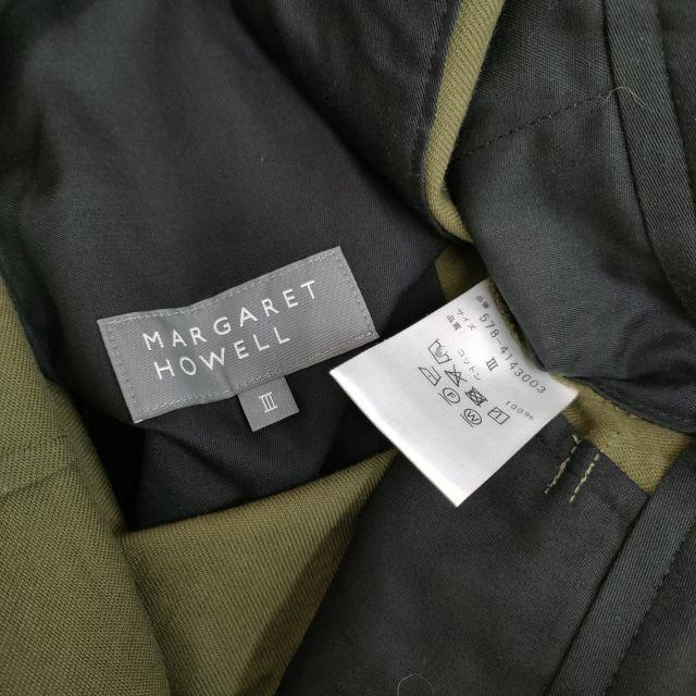 MARGARET HOWELL WASHED COTTON TWILL 578-4143003 定価37400円 MARGARET HOWELL WASHED COTTON TWILL 578-4143003 定価37400円