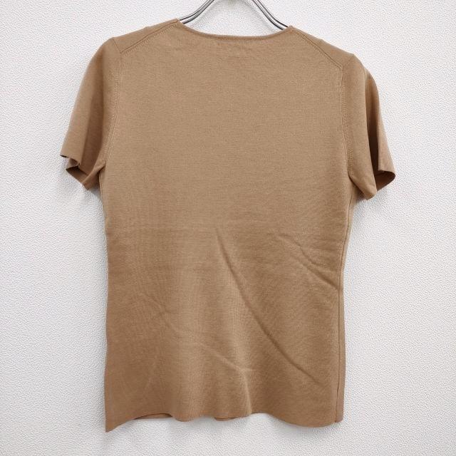 Filo di Seta 806-14101 Vネック 半袖 サイズ40 コットンカシミヤ ニット ベージュ フィロディセタ 4-0518S 238524 : ブランド古着の専門店 ジージー ...