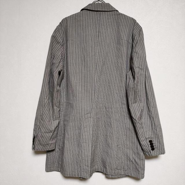 ts(s) チェック コットン オーバーサイズ ジャケット グレー ティーエスエス 4-0902M 243788 : ブランド古着の専門店 ...