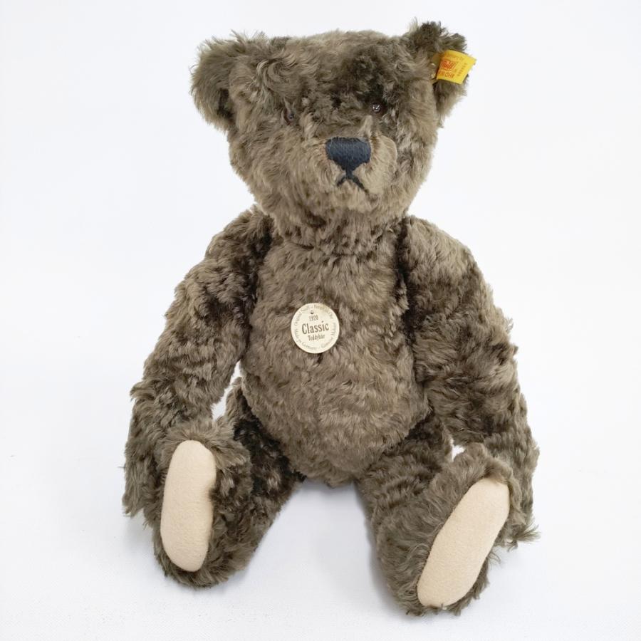 Steiff Classic 1920 クラシック・テディベア 000850 ぬいぐるみ ブラウン シュタイフ 5-0214G 246987 : ブランド古着の専門店 ジージー - 通販 ...
